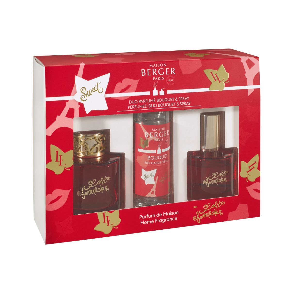 Maison Berger Duo Set Lolita Lempicka Rouge Sweet – Parfumsticks & Roomspray
